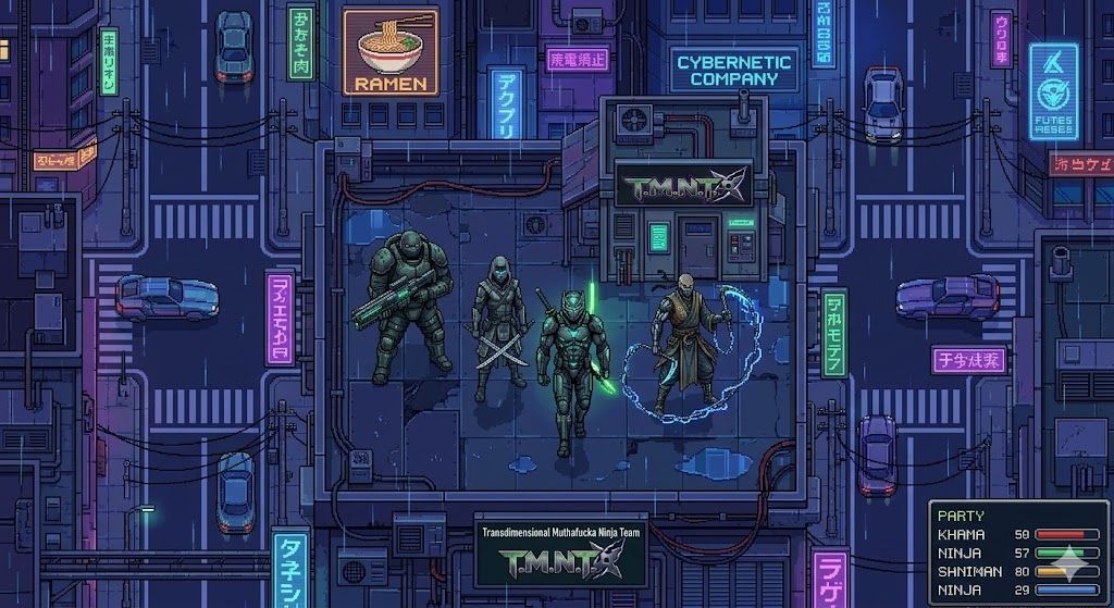 T.M.N.T. — Transdimensional Muthafucka Ninja Team | VIBE Quest